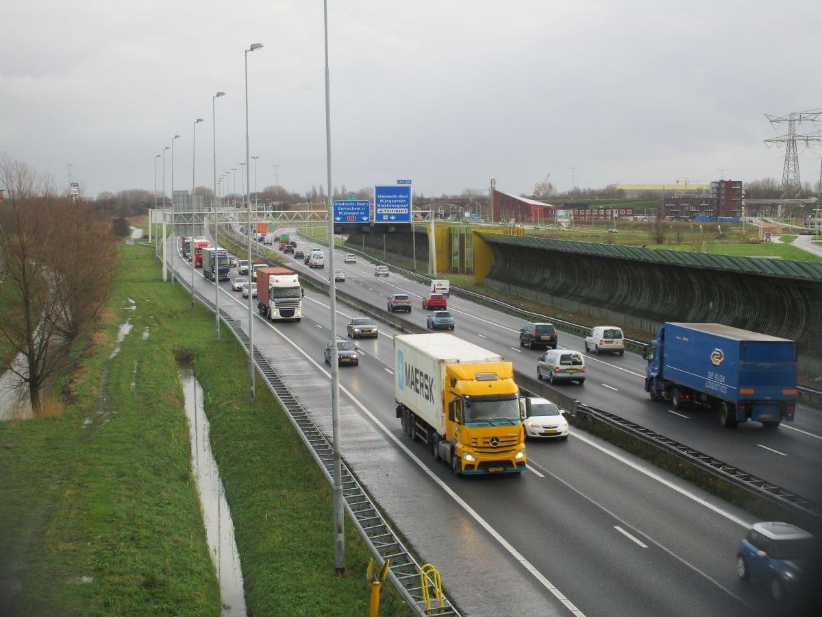 Wegafsluitingen A15 bij Sliedrecht - Sliedrecht24