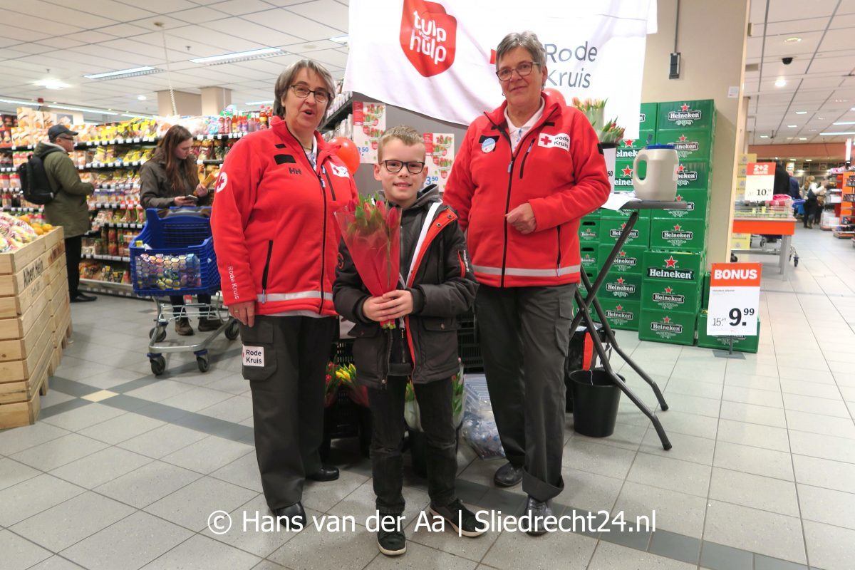 Tulp voor noodhulp te koop bij Albert Heijn Pranger De Ligt - Sliedrecht24