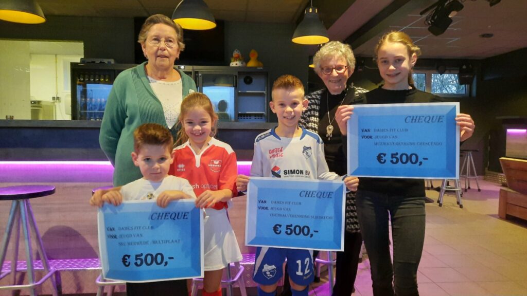 Opgeheven Dames Fit Club geeft geld aan Sliedrechtse verenigingen ...