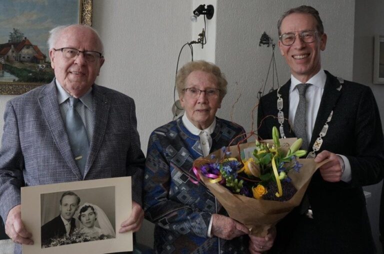 Echtpaar Van der Steen 65 jaar getrouwd - Sliedrecht24