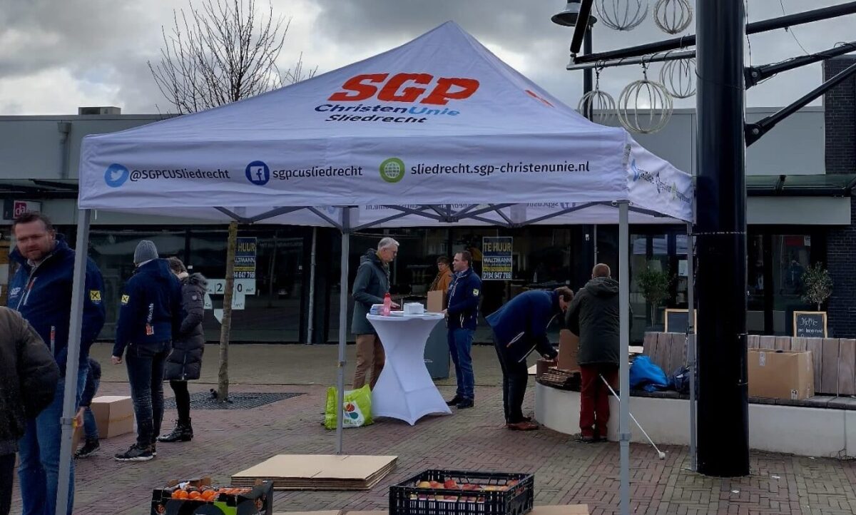 SGP-ChristenUnie bijt spits af met 'campagnemoment' - Sliedrecht24