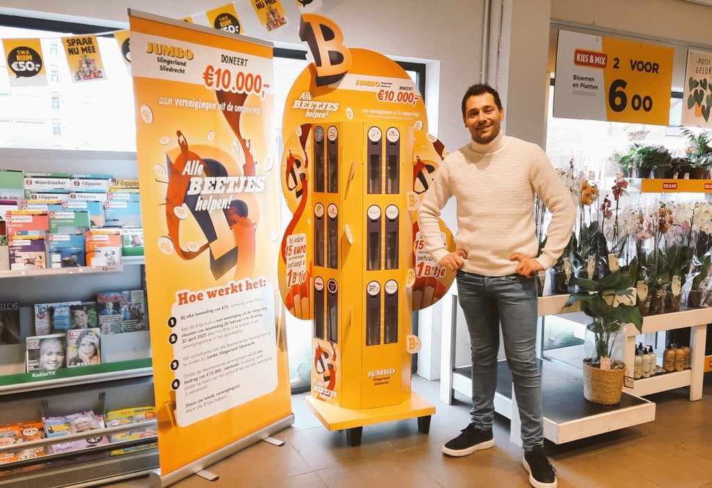 'Alle B'tjes helpen!' spaaractie Jumbo Slingerland morgen van start ...