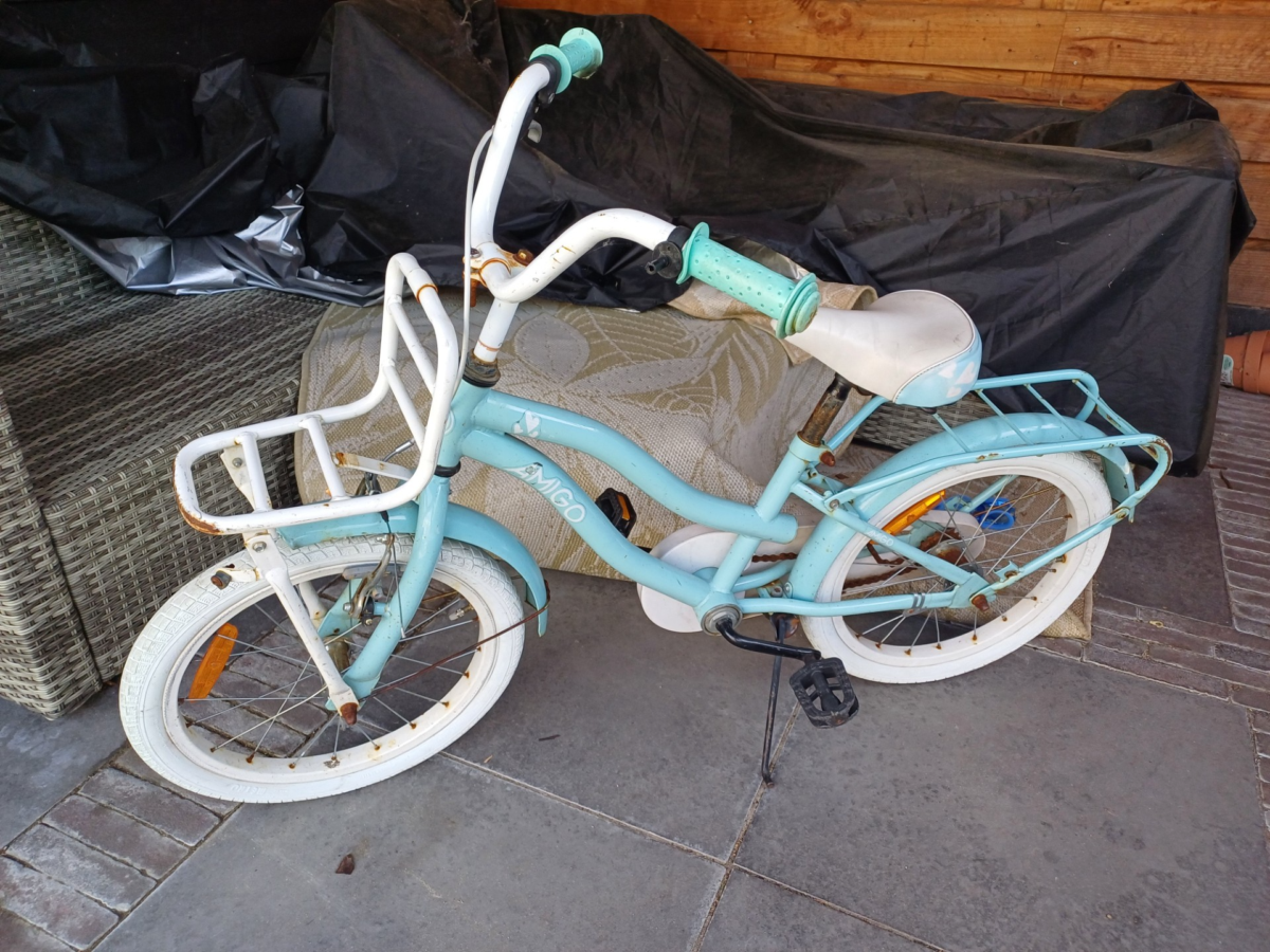 Kinderfiets 'Amigo' gevonden; welk kind is de eigenaar? - Sliedrecht24