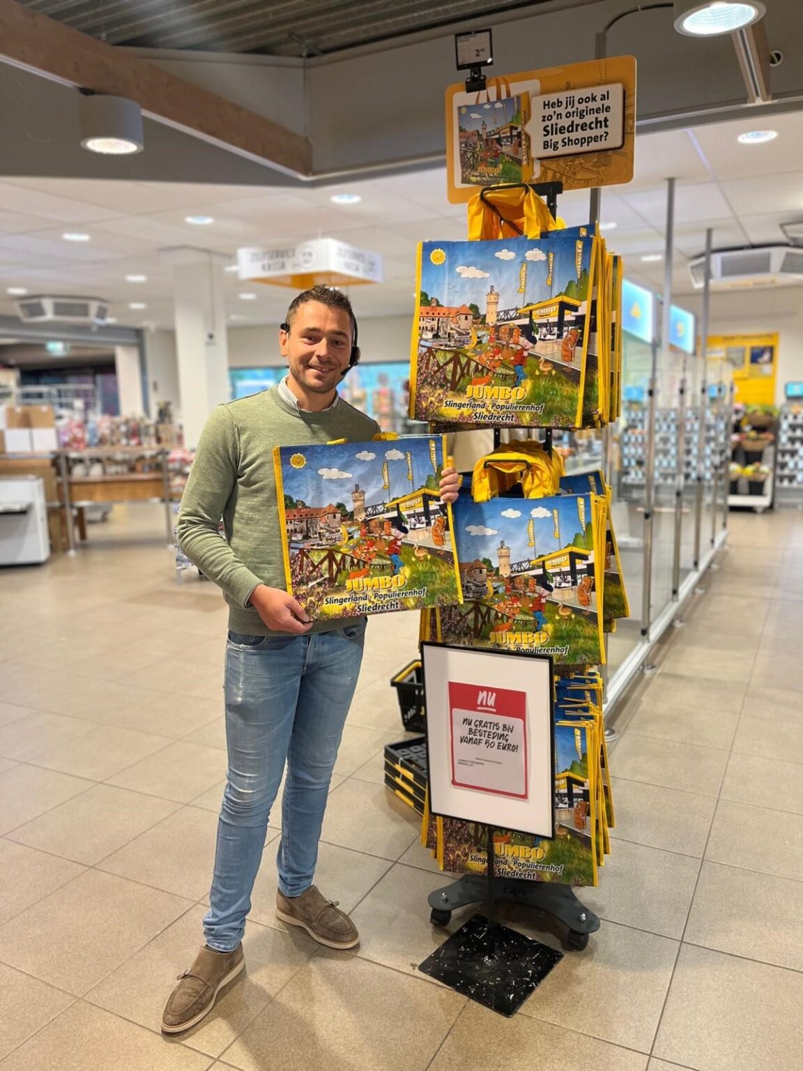 Unieke Sliedrecht bigshopper bij Jumbo Slingerland - Sliedrecht24